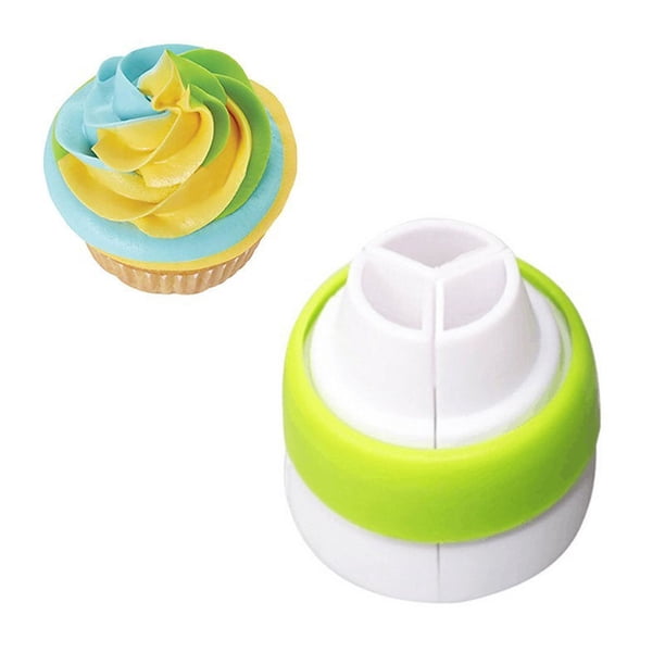 3 Hole Puff Cake Tip Cake tip nozzle Pastry Cream Butter Stainless ...