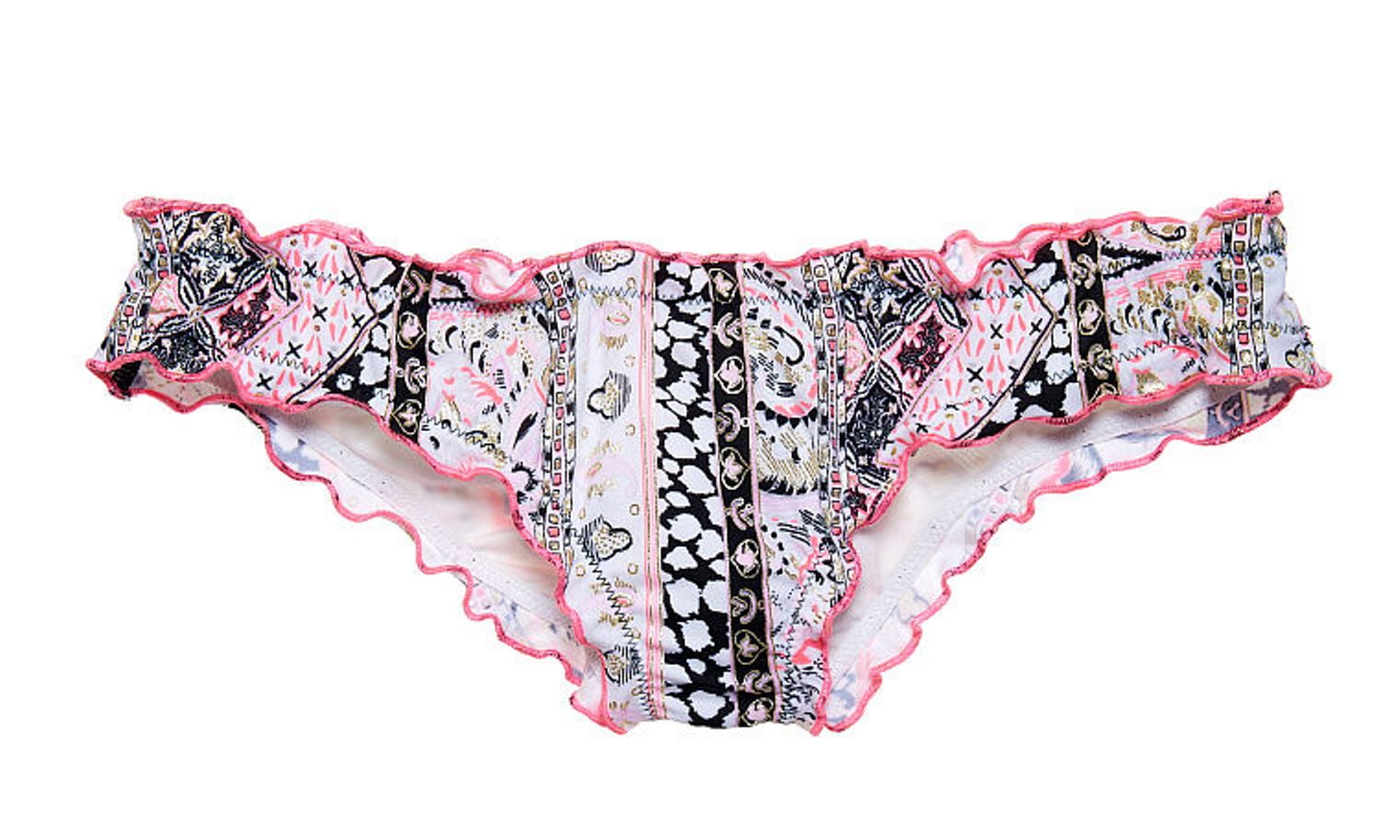 Victorias Secret Victorias Secret Cheeky Low Rise Ruffle Ruched
