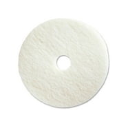 3M White Super Polish Pad 4100, White, 5 / Carton (Quantity) - Walmart.com
