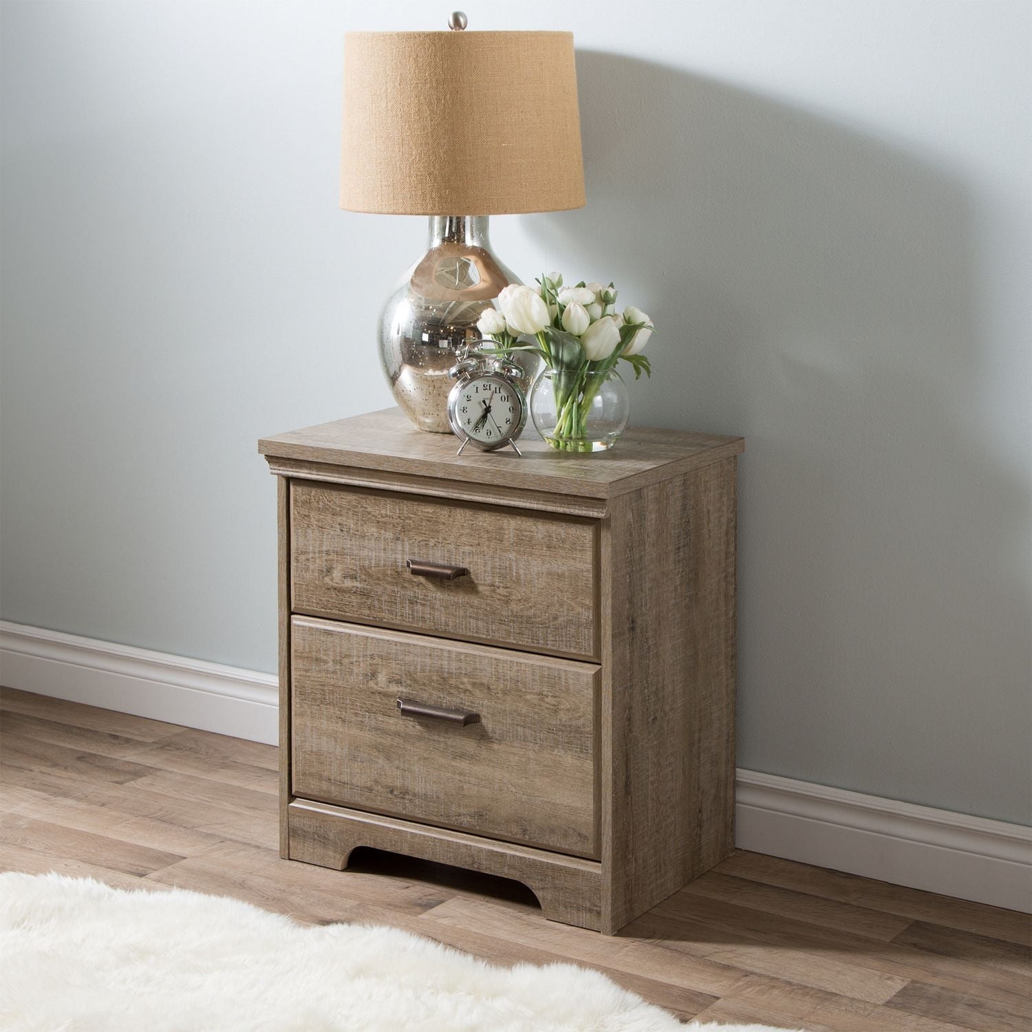 Click here for South Shore Versa 2-Drawer Nightstand - End Table... prices