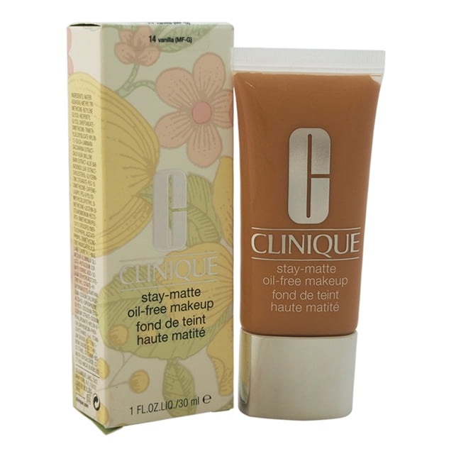 Stay-Matte Oil-Free Makeup - 14 Vanilla (Mf-G) - Dry Combination To Oily By Clinique For Women - 1 Oz Makeup 1 Oz