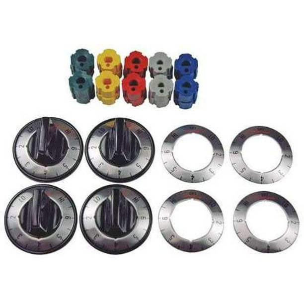 Robertshaw Surface Element Dial Kit,Black,Elect 4 - Walmart.com