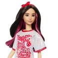 Barbie Fashionistas Doll #214, Black Wavy Hair with Twist ‘n’ Turn ...