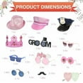 18 Pcs Fun Photo Booth Props Set for Adults, Novelty Funny Hats and ...