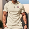 America 250 Shirt Knit Hoodie For With Texture Solid Color And ...