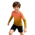 Boys Girls Long Sleeve Rash Guard Sun Swim Shirt for Beach Pool Water ...