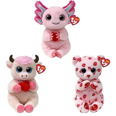TY Beanie Boos-Valentine's 2024 Rory & Gigi Set, Plush Toys (6 inch ...