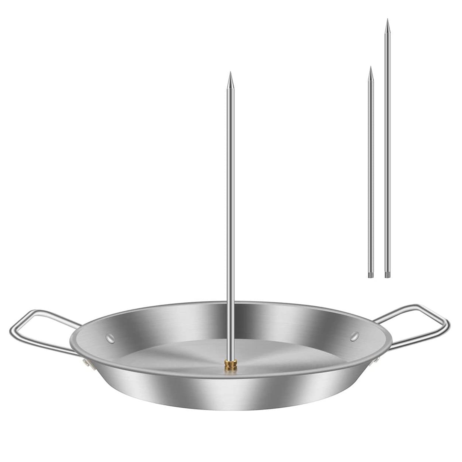Asador Carne Acero Inoxidable Pincho Vertical Herramientas para ...