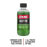 STA-BIL Fuel Stabilizer, Ethanol and Gasoline Compatible, 8oz Container ...