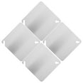 4pcs Metal Electrical Box Cover Plates Electric Junction Box Cover ...