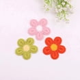 12pcs Five-Leaf Flower Fabric Patches for DIY Clothing, Hats, and Bags ...
