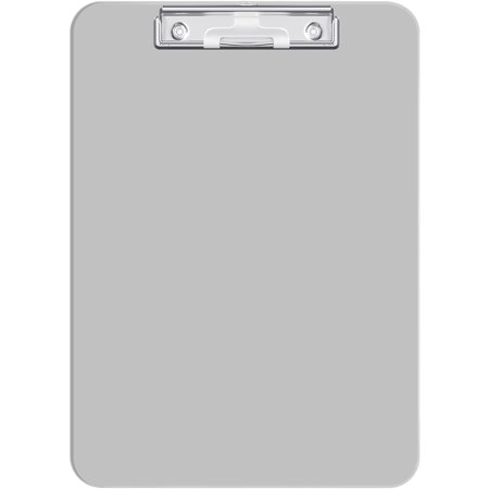 XBRW XBRW Plastic Clipboard,Gray Clipboard Standard A4 Letter Size ...