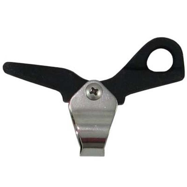 Moonlite Marine 0380-2 7/8" Rail Cleat Hardcote Anodized Aluminum and ...