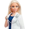 Barbie Careers Doctor Doll, Blonde Hair with Stethoscope - Walmart.com