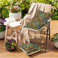 2 Pack Outdoor Throw Pillow Covers, Square Waterproof Pillow Cases for ...