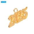 Uxcell 2025 Graduation Tassel Charm, 12 Pcs Alloy 2025 Year Large ...