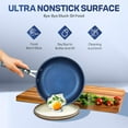 Granite Stone Blue 20 Piece Nonstick Complete Cooking & Bakeware Set ...