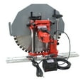 Electric Concrete Cutting Machine Quickly Disassemble Track Concrete ...