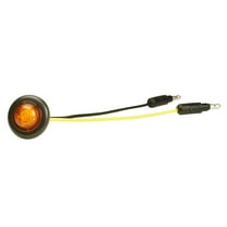 Grote 49341 White MicroNova Dot LED Clearance Marker Light (Grommet ...