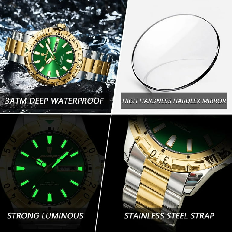Poedagar Luxury Military Sports Waterproof Luminous Date Poedagar Luxury Military Sports Waterproof Luminous Date