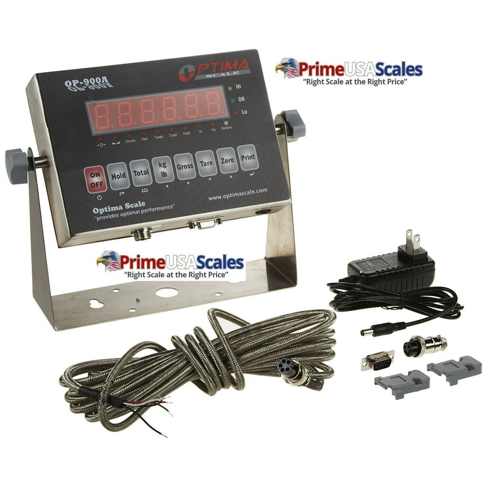 Optima Scales OP-900A-11 NTEP (CC # 09-070A1) Digital Weighing ...