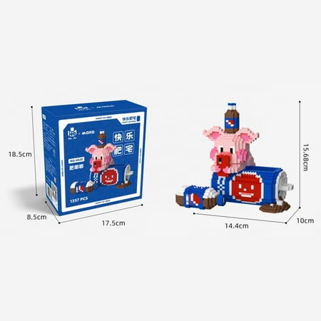 Gprince Creative Cartoon Building Blocks Cute Cola Series Micro ...