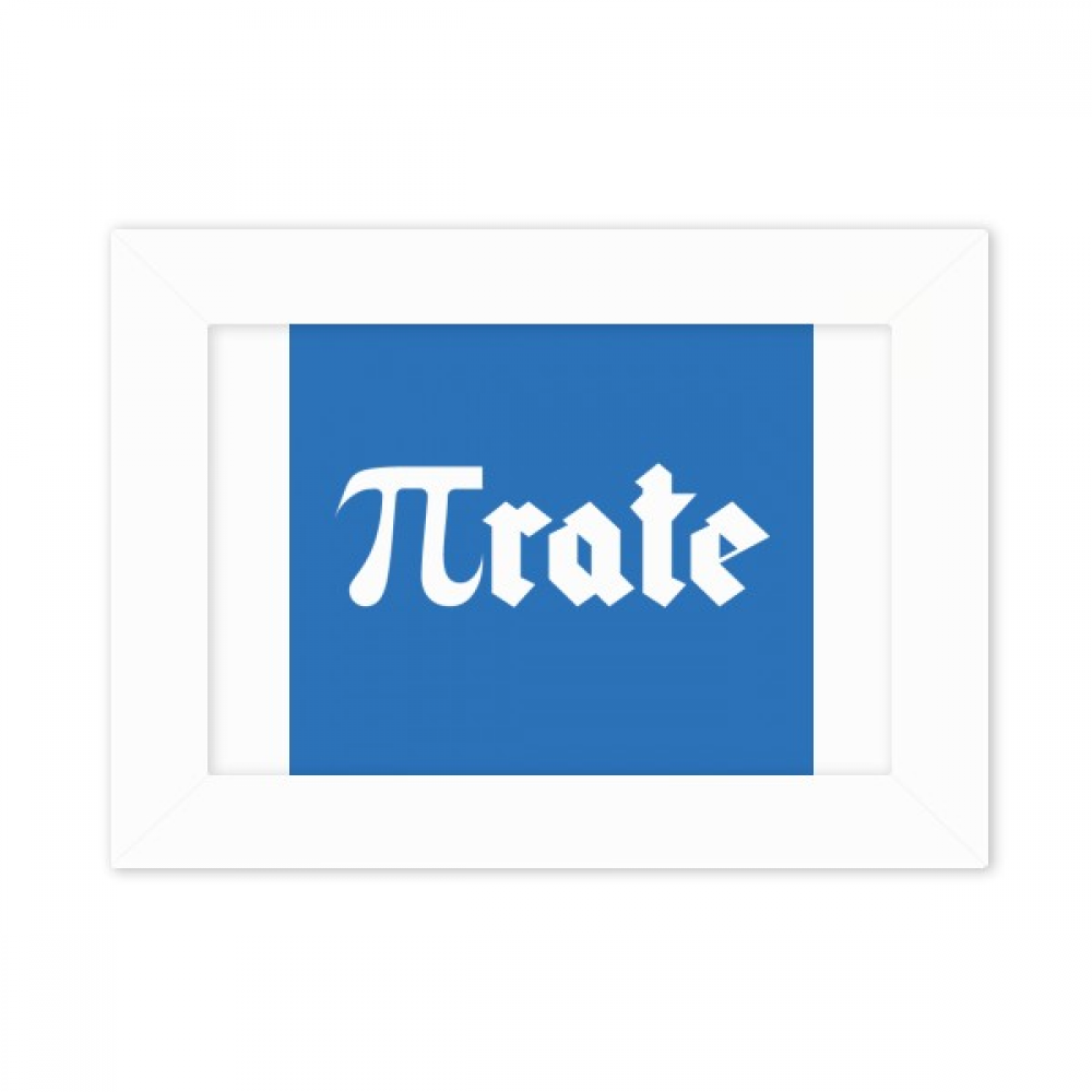 Pirate Word English Calculation Photo Mount Frame Picture Art Painting