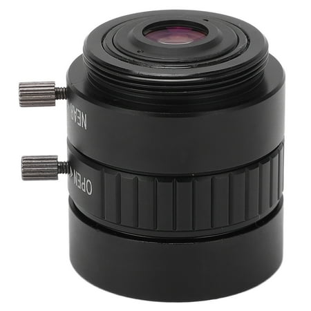 CCTV Lens, Adjustable Aperture CS Mount Lens 4mm Focal Length For ...
