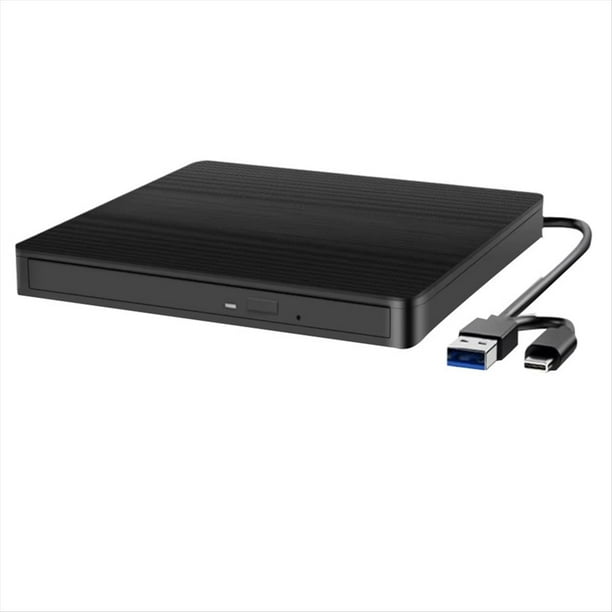 Lector de CD/DVD Externo USB 3.0, Grabador de CD/DVD, Disco Duro Óptico ...