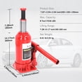 8 Ton Hydraulic Welded Bottle Jack, Red Jack for Car Repair - Walmart.com