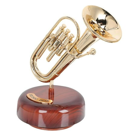 Novel Plastic Instrument Adornment Music Box Decor Instrument Shaped ...