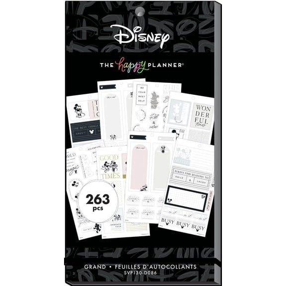 The Happy Planner Disney© Mickey Mouse & Minnie Mouse Farmhouse Value ...