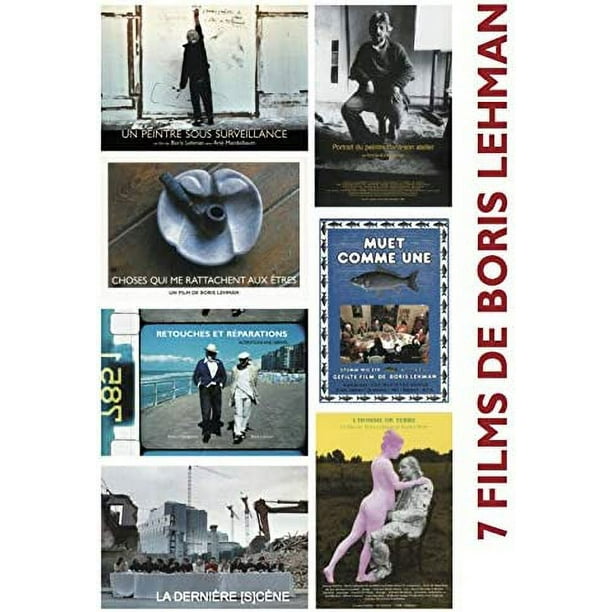 Boris Lehman: 7 Films ( Portrait du peintre dans son atelier / Muet comme une carpe / L'homme de ...