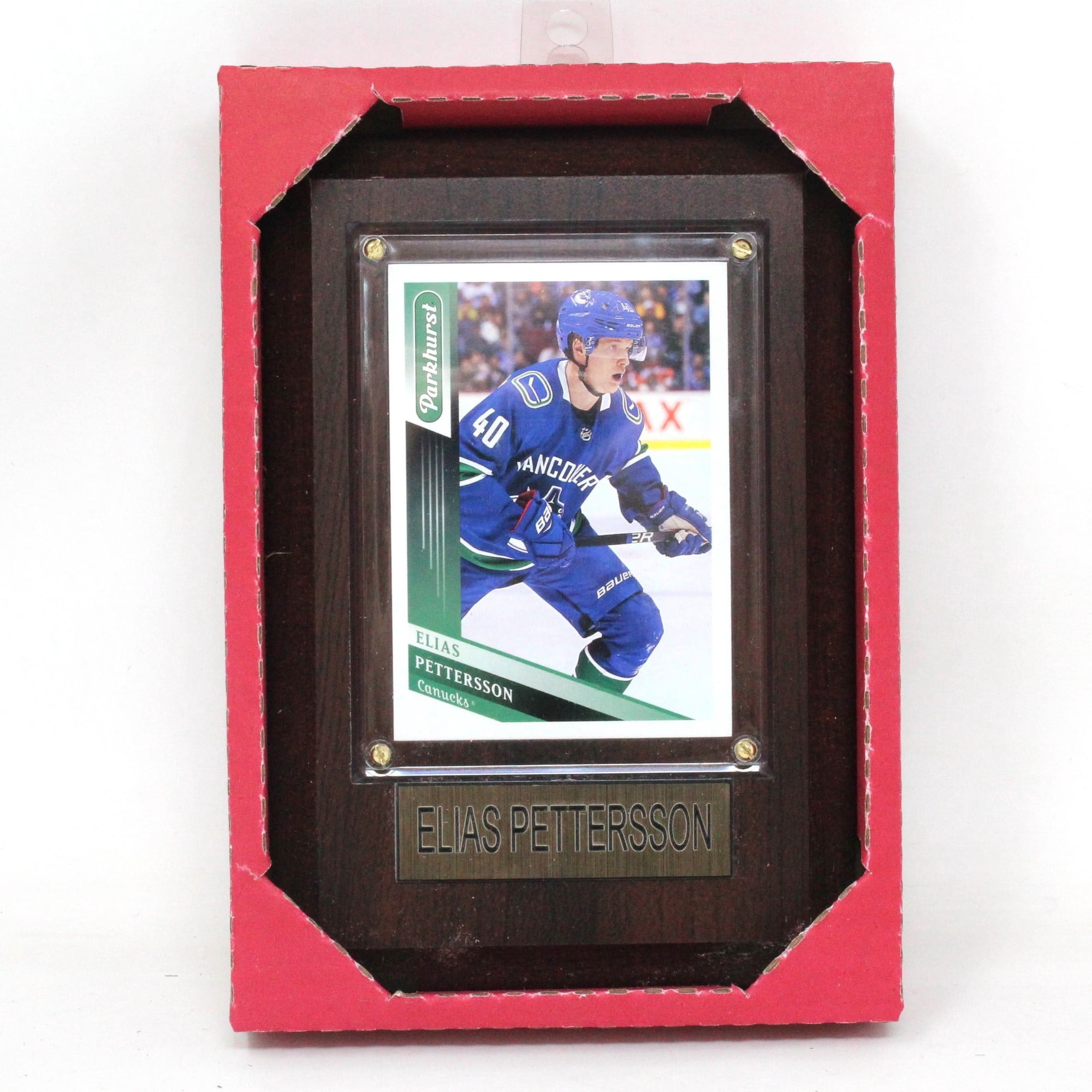 Click here for Grosnor Nhl Plaque With Card 4x6 Canucks Elias Pet... prices