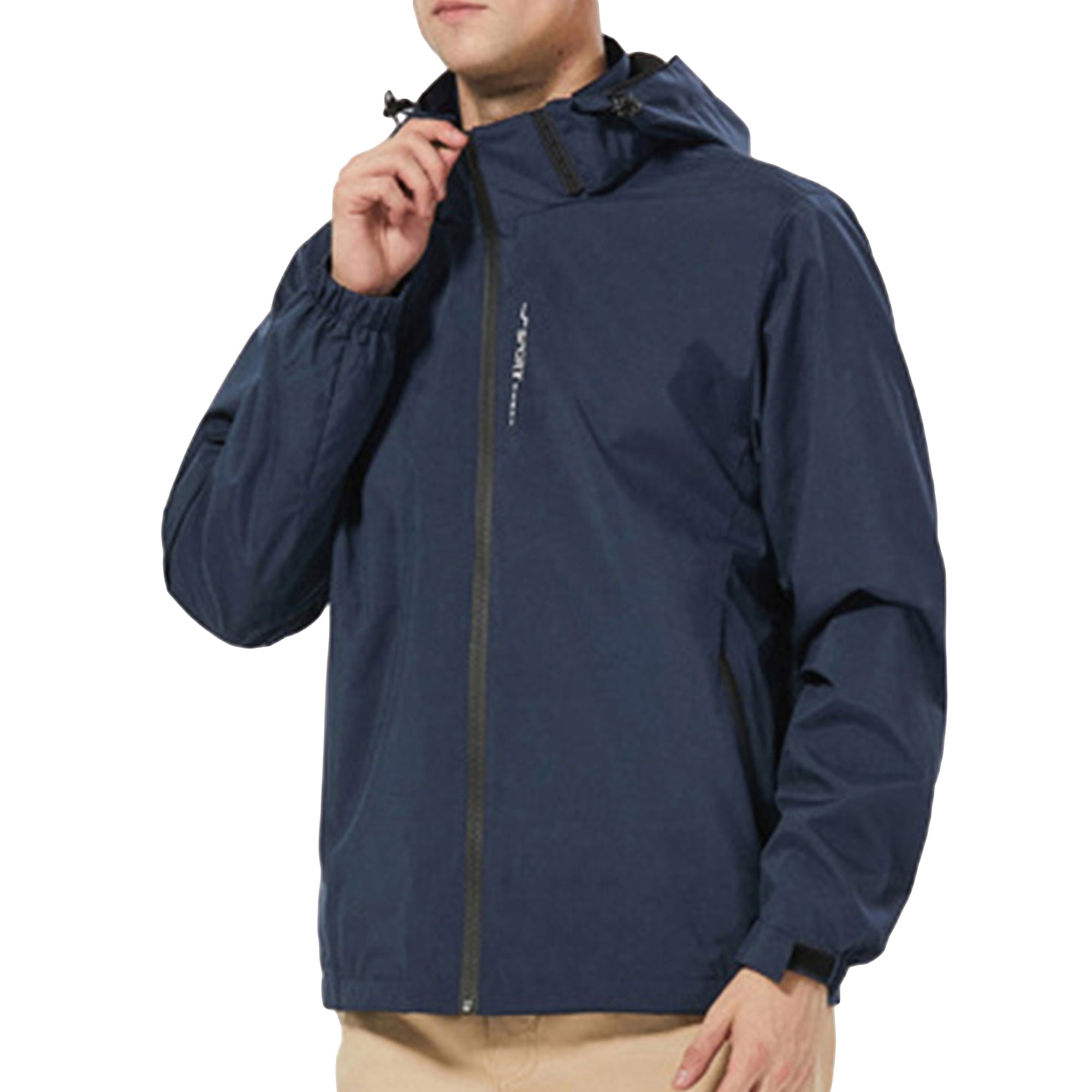 Click here for Nituyy Mens Waterproof Raincoat Letter Print Light... prices