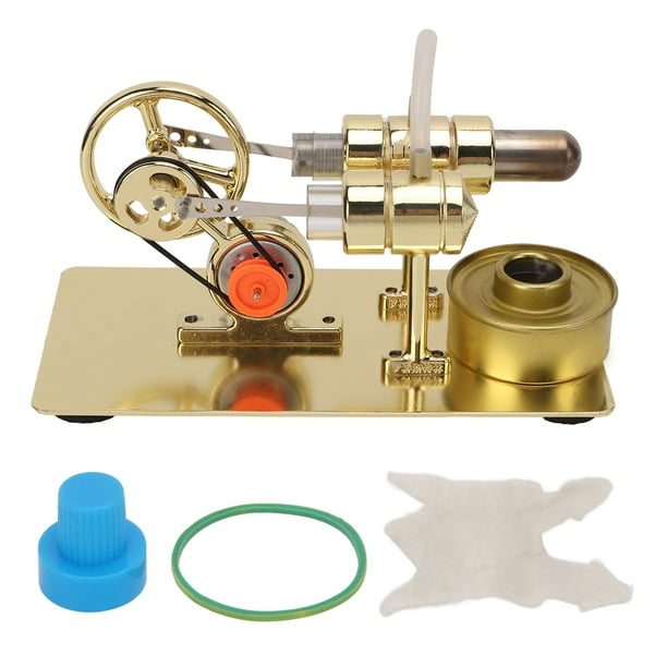 Stirling Engine Model Kit, Fine Polishing Beautiful Stirling Engine ...