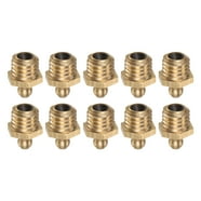 Uxcell Metric Brass Straight Hydraulic Grease Fitting M10 x 1mm ...