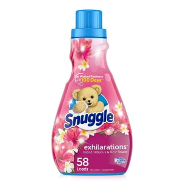 Snuggle Exhilarations Liquid Fabric Softener, Blue Iris & Ocean Breeze, 96 Ounce, 112 Loads ...