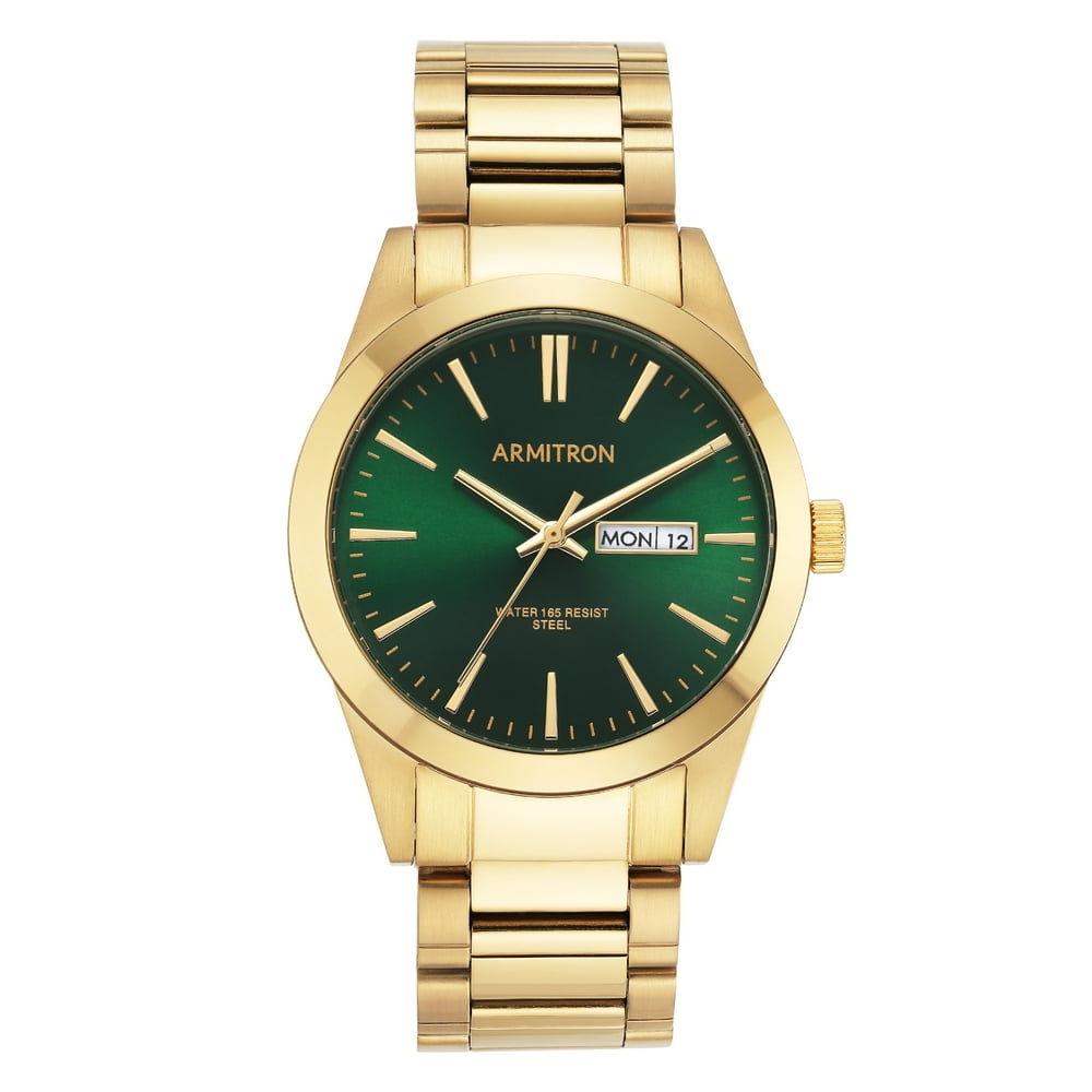 Armitron - Armitron Mens Dress Green Round Watch - Walmart.com ...