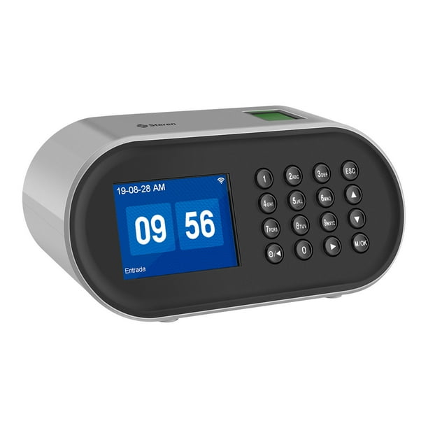 Reloj Checador de Huella Digital Steren CLK-955 Con Wi-Fi para ...
