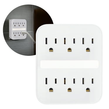 iHome 6 Outlet Smart Surge Protector Works with Alexa and Google Home ...