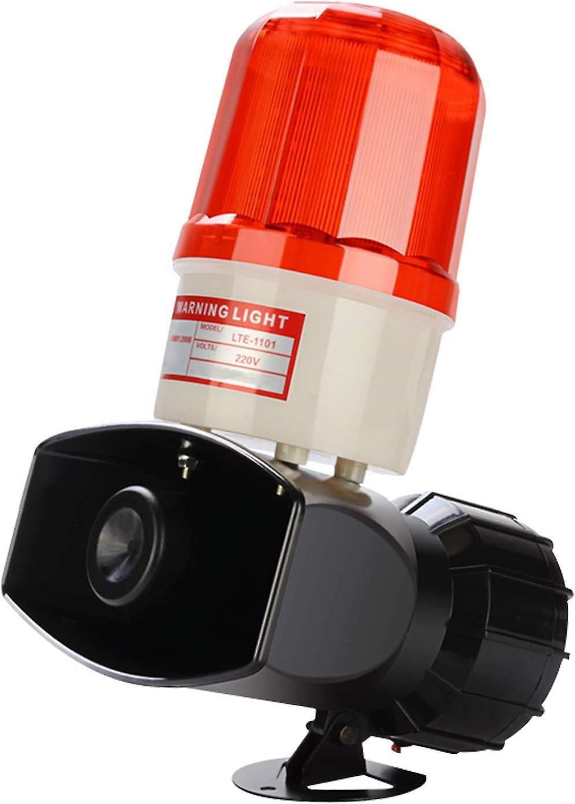 Alarma con luz estroboscópica Sonido y luz industrial Alarma Alarma ...