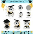 DolliBu Sparkle Eyes Wolf Graduation Plush Toy - Super Soft Graduation ...