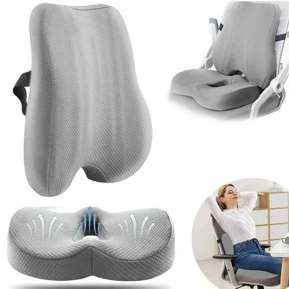 C Cushion Lab Pressure Relief Seat Cushion, Memory Foam, Ergonomic ...