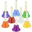 Kokiya 8 Note Diatonic Metal Hand Bells Set Musical Instrument for Kid ...
