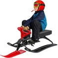 Snow Bike Sled Snow Scooter Free Standing Snow Racer Sled for Ski Sled ...