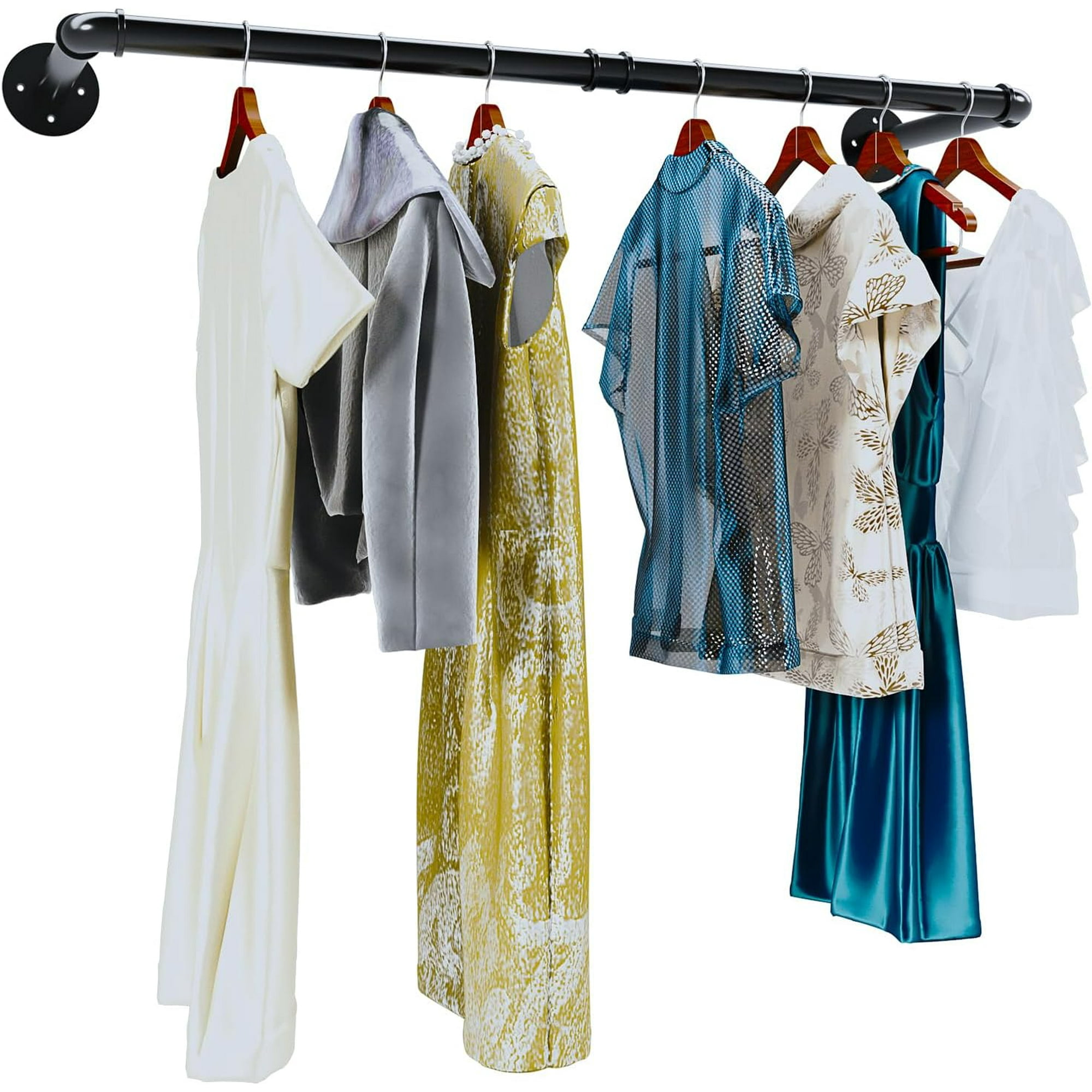 Click here for Siabc-Industrial Pipe Clothes Rack  Heavy Duty Det... prices