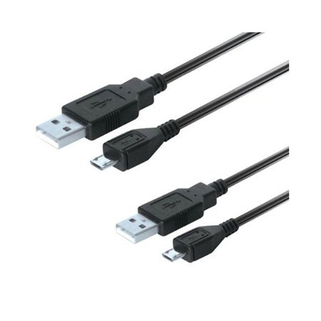 DreamGEAR Charge and Play duo for Playstation 4 with Two 10 foot USB ...