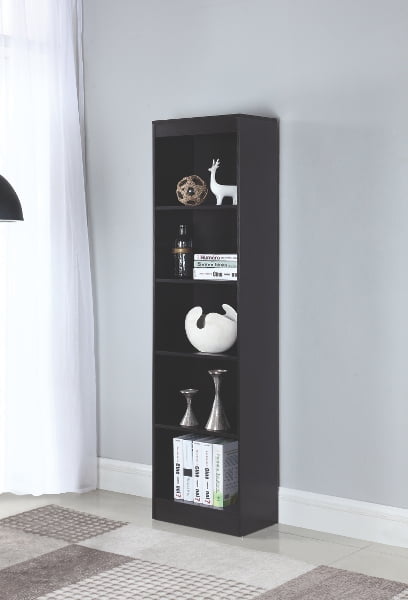 Coaster Bookcase in Cappuccino Finish - Walmart.com