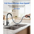 Commercial Grade 304 Stainless Steel Kitchen & Utility Sink Faucet with ...